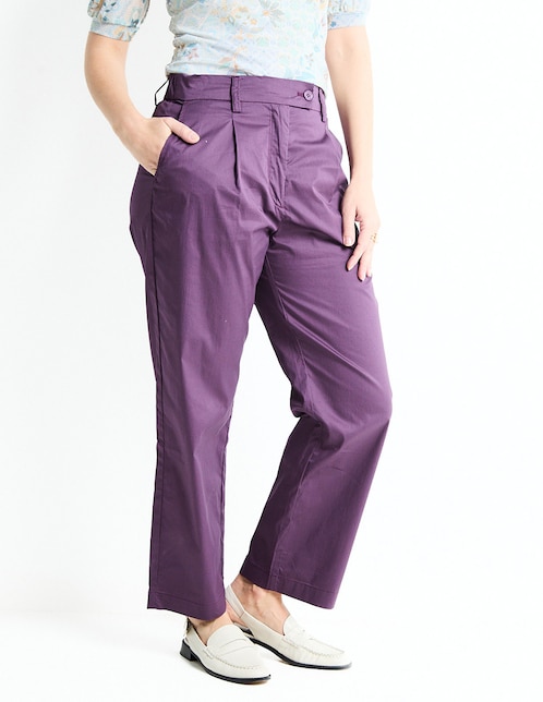 Pantalón La Mode straight para mujer 1